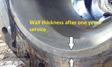 Bi Metallic Wye and Lateral Hydrotransport Spool Update | Penticton Foundry